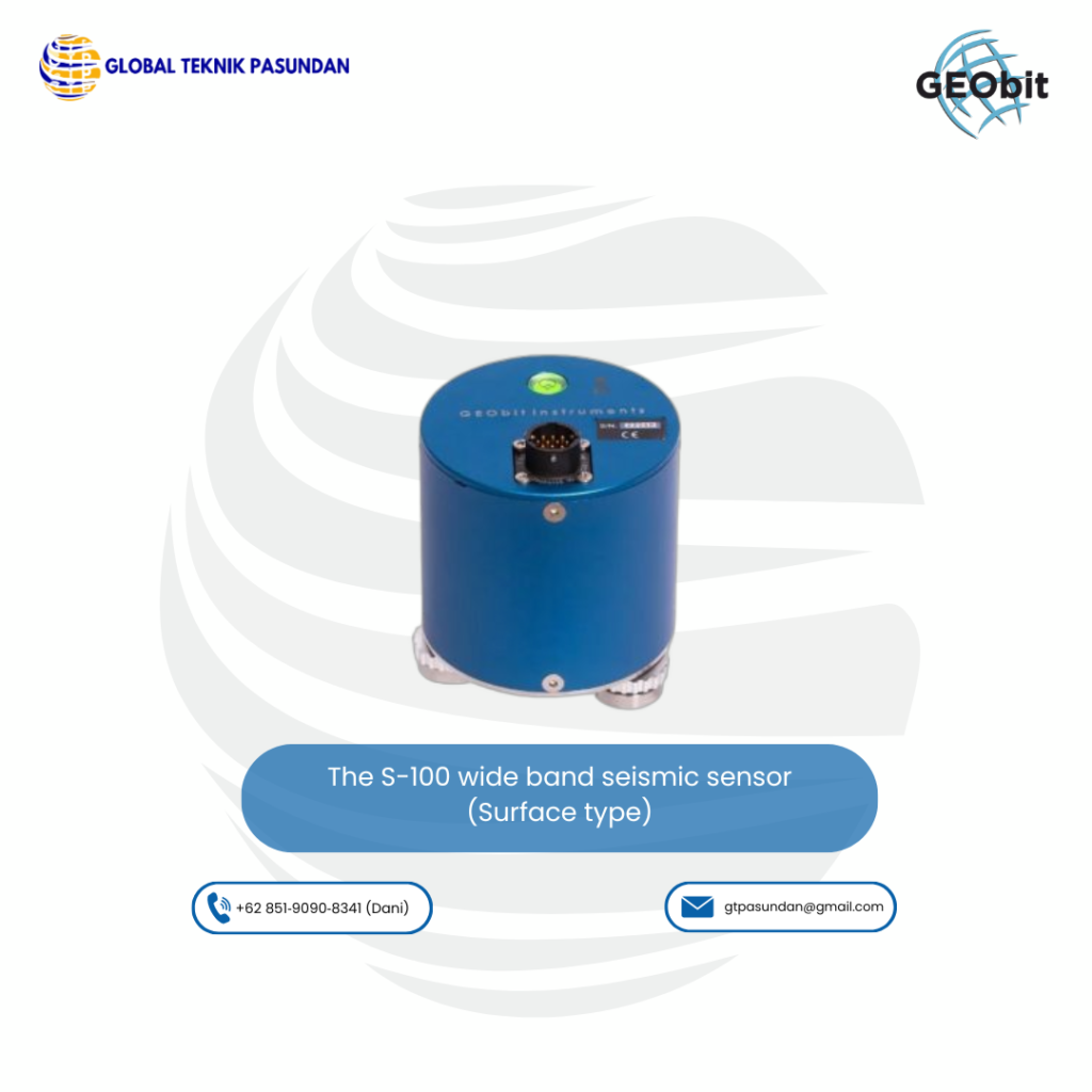 The S-100 wide band seismic sensor (Surface type) – Global Teknik Pasundan