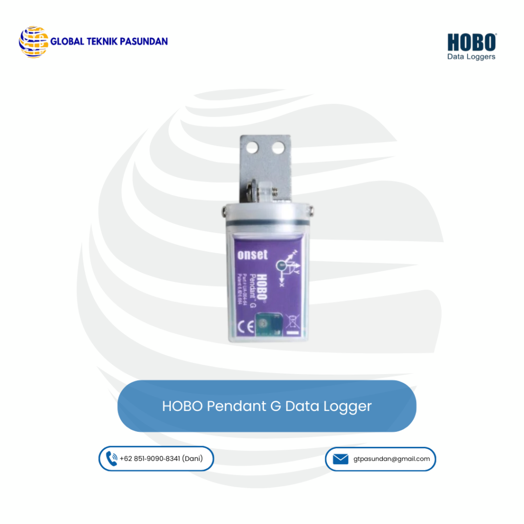 HOBO Pendant G Data Logger – Global Teknik Pasundan