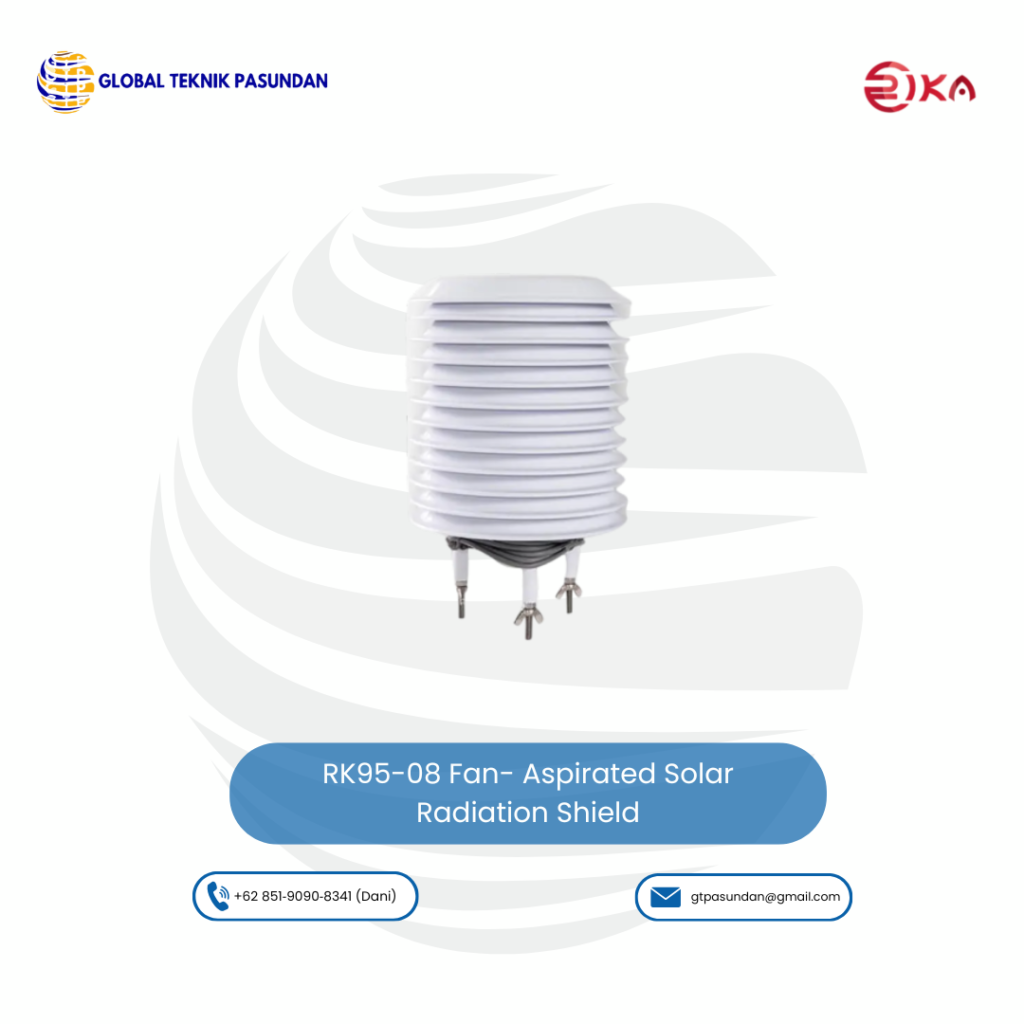 RK95-08 Fan- Aspirated Solar Radiation Shield – Global Teknik Pasundan