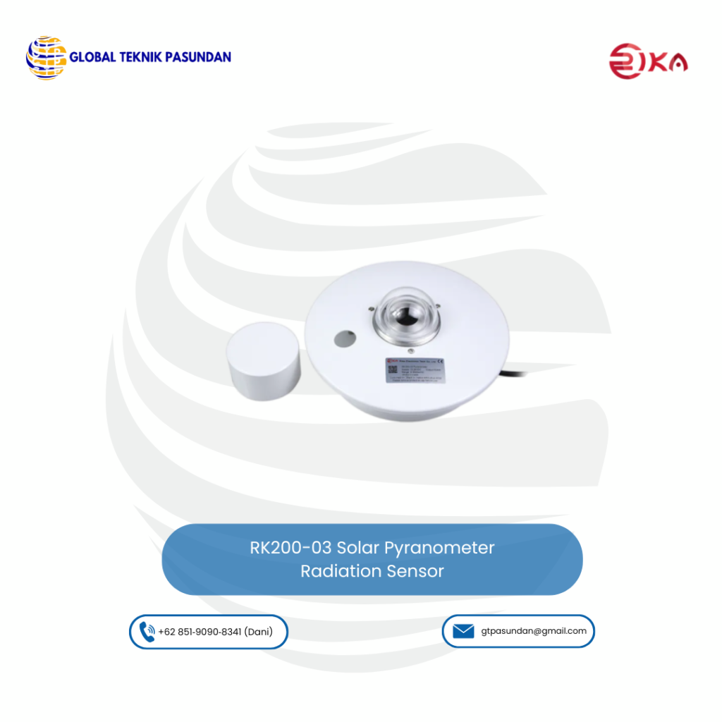 RK200-03 Solar Pyranometer Radiation Sensor – Global Teknik Pasundan