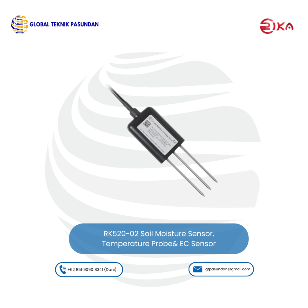 RK520-02 Soil Moisture Sensor, Temperature Probe& EC Sensor – Global ...